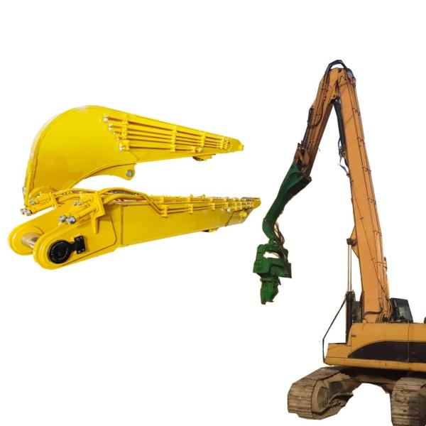 Quality High Strength Excavator Hydraulic 18M Piling Boom and Arm for Sany 650 Doosan 520 for Foundation Construction for sale