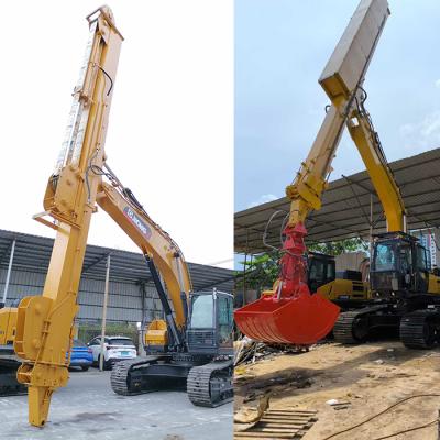 China Clamshell Bucket Telescopic Arm for Excavator Dipper Arm for sale