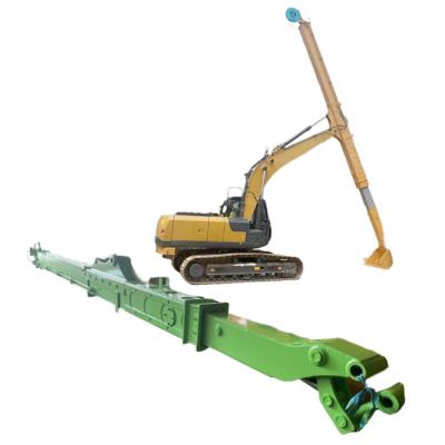 China Excavator Telescopic Arm with Bucket / Grapple for sale