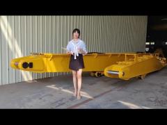 Custom Color Excavator Demolition Long Arm With Hydraulic Shear Breaker