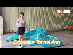 Construction Machinery Telescopic Arm , Lightweight Excavator Boom Arm Customized