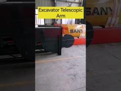Excavator telescopic arm for excavator long reach arm long reach boom for Hyundai