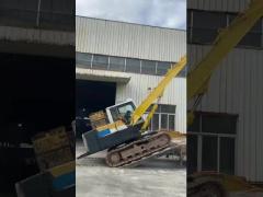 12M 10M Téléscopique Excavateur Broom Arm coulissant, Q355B pièces jointes de la pelle