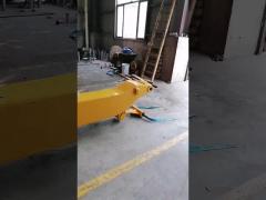 Lang bereik project graafmachine telescopische arm met standaard emmer Clamshell emmer
