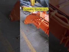 Hitachi 135 Excavadora Braço abgekürzt Boom abgekürzt para as escavadoras Braço telescópico Braço de grande porte (Грамовая экскаваторная установка)