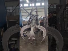 360 Degree Rotating Hydraulic Orange Peel Grapple Hydraulic Grapples Construction