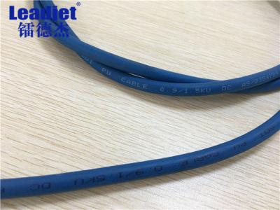 中国 MEKインク ゴム製管のために機械30mm間隔をコードする産業連続的なインクジェット・プリンタ 販売のため