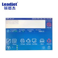 China Continuous Batch Number Inkjet Printing Machine For Plastic Bags/Rubber Tube for sale