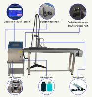 China Leadjet Easy Operate Dot Matrix Date Inkjet Coding Machine For Cardboard Box for sale