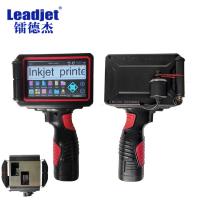 China Double Head Portable Inkjet Marking Machine , Handheld Coding Machine 45cc Volume for sale