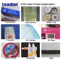 China Durable Barcode Flying Laser Coding Machine , QR Code Laser Marking Machine for sale