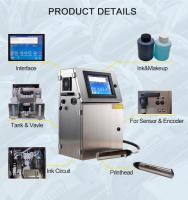 China 1.5-20mm Expiry Date Inkjet Printer S610 Automatic PET Bottles Batch Number Coding Machine for sale