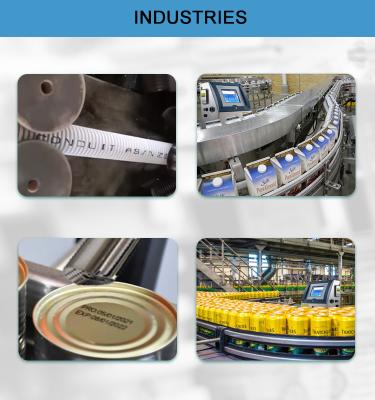 China 5 lijnenfles/Zakkendatum/Aantal/Grafische van de Printercoding machine on van CIJ Inkjet de Verpakkingsindustrie Te koop