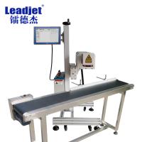 China Durable Barcode Flying Laser Coding Machine , QR Code Laser Marking Machine for sale