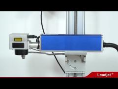 Raycus Fiber Laser Marking Machine For Online Flying Coding 220V 50Hz