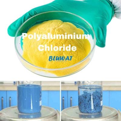 中国 白い粉に浅い黄色凝固剤PACの水処理のPolyaluminiumの塩化物CAS 1327-41-9 販売のため