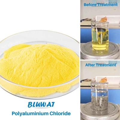 China Bluwat Polyaluminium Chloride PAC In Wastewater Treatment Industrial Effluent for sale