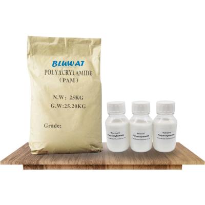 Китай Анионный полиакриламид порошок Нефтегазовая и газовая промышленность используют ПАМ Водорастворимый полимер продается