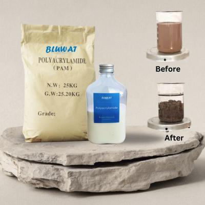 Китай Премиум-анионный полиакриламид ПАМ Молекулярная масса 5-22 миллионов для утолщения ила продается