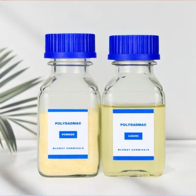 China PolyDADMAC Liquid Cationic Flocculant Polymer Coagulant for Water & Wastewater Treatment in Qatar – BLU DA Series for sale