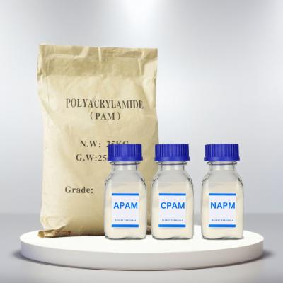 중국 물 처리용 카티온 폴리아크라이라마이드 PAM 5~12백만 MW 판매용