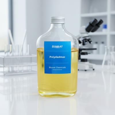 China PolyDADMAC DA506 50% High Solid Ultra High Viscosity Cationic Polymer for Fine Particle Removal in Water Treatment for sale
