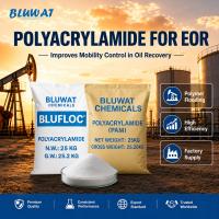 China BLUFLOC Polyacrylamide Oil Drilling Grade with 89% Solid Content for Stable Mud System Performance for sale
