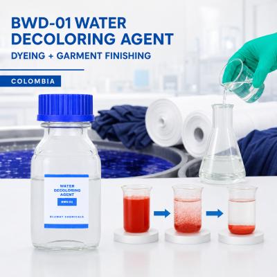 China BWD-01 Water Decoloring Agent for Textile Dyeing and Garment Finishing Effluent in Colombia for sale