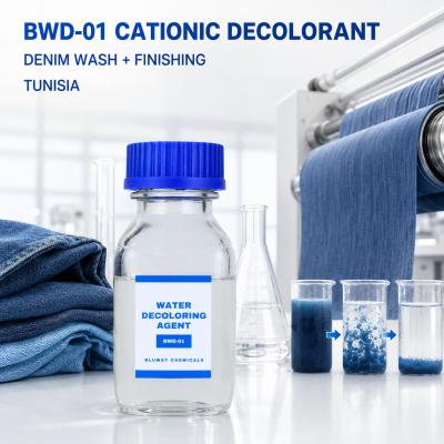 China BWD-01 Cationic Decolorant for Denim Washing and Textile Finishing Wastewater in Tunisia for sale
