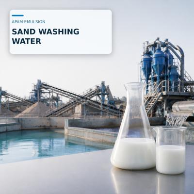 China Anionic Polyacrylamide Emulsion with Very-High Molecular Weight for Fast Make-Down and Fine-Clay Bridging in Sand Washing for sale
