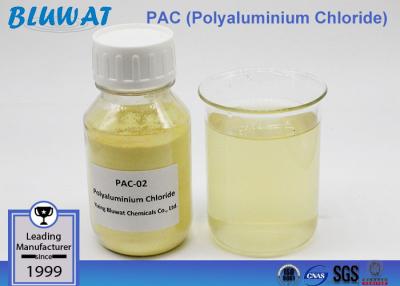 China PAC Polyaluminium Chloride , Chemical Auxiliary Agent For Water Treatment for sale