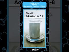 Glass Grinding Wastewater Treatment by Water Decoloring agent, polyacrylamide
