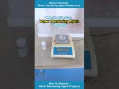 How to Dissolve Water Decoloring Agent | Bluwat Chemicals