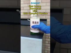 How to Use Plant-Based Odor Control Agent with Auto Spray Equipment | Bluwat Chemicals