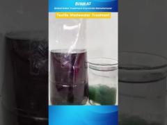 Textile Wastewater Treatment Demo | Fast Color Removal Test in 4 Steps
