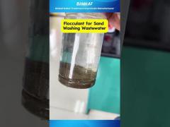#Flocculant for #SandWashing Wastewater | Fast #Polyacrylamide Reaction Test!