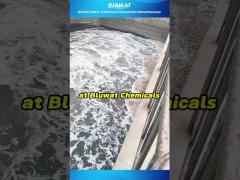 #BluwatChemicals | #TrattamentoAcqueReflue con #agentedecolorante #PAM | Soluzioni per Acque Industriali