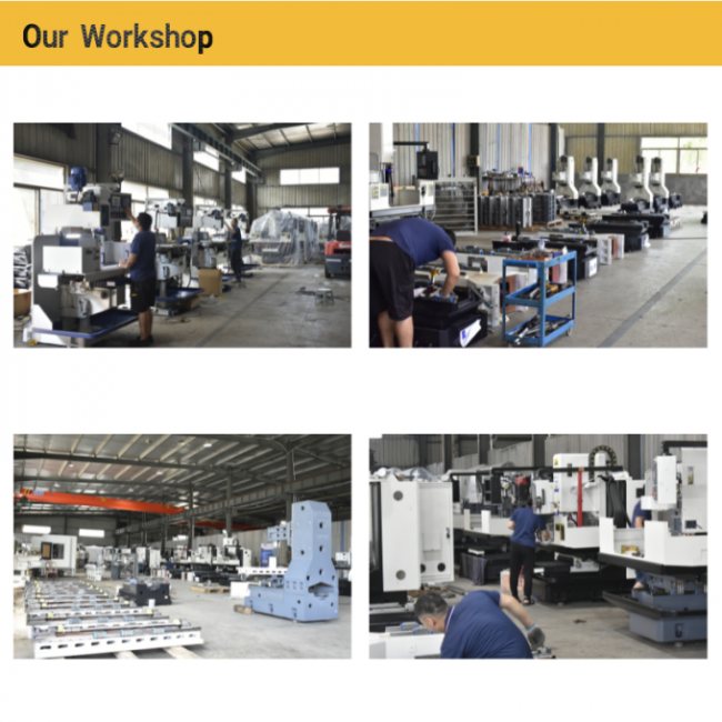 Industrial High Precision Metal Cnc Lathe Machine 650*190/50mm 2