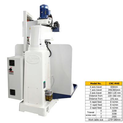 China Máquina de trituração vertical da precisão VMC do centro fazendo à máquina do CNC de 350KG Max Load à venda