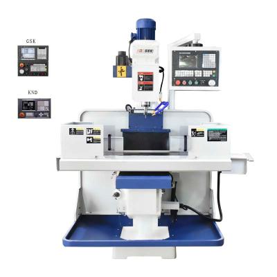 China 7KVA Electric Capacity CNC Vertical Mill Machine R8 Spindle For Metal Processing for sale