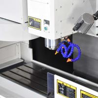 China Fully Automatic Vertical CNC Machine 3 Axis Half Cover / Semi Enclosed for sale