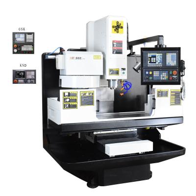 China 3 Axis 4 Axis VMC High Speed Milling Machine 12 Pcs Tool Capacity For Metal Making for sale