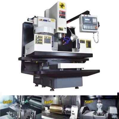 China VMC Vertical Fully Automatic CNC Machine 3 4 5 Axis Machining Center for sale