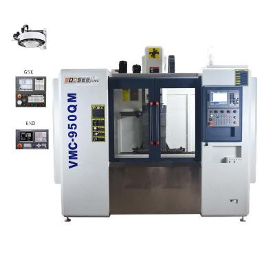China Fully Enclosed Vertical CNC Machining Center Carousel / Side Mount Tool Changer for sale