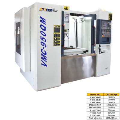 China BT40 Spindle Precision CNC Machining Center Vertical Milling 1500x420mm Work Table for sale