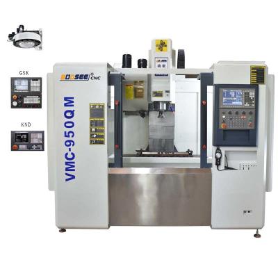 China BT40 VMC High Speed CNC Machine 500mm Y Axis Travel 500x420mm Long Work Table for sale