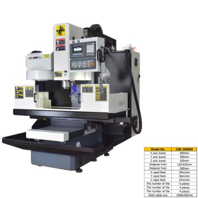 China Vertical Precision CNC Machining Center 0.01mm Positioning Accuracy for sale