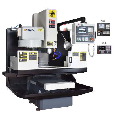 Chine Verticale forte de fraiseuse de commande numérique par ordinateur d'axe de la rigidité 3 12 morceaux de capacité d'outil à vendre