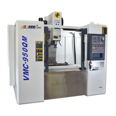 China 3 Axis Precision Vertical CNC Machining Center Three Axis BT40 Spindle for sale