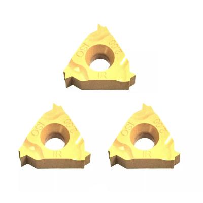 Cina Inserto filettato di giro del carburo di tungsteno del tornio indicizzabile per il taglio di acciaio inossidabile in vendita